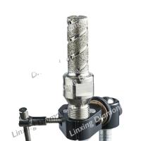 China 60MM Length Silver Electroplated Finger Bit Diamond Drilling Tool for Granite Marble for sale