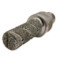 China 60MM Length Silver Electroplated Finger Bit Diamond Drilling Tool for Granite Marble for sale