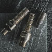 China 60MM Length Silver Electroplated Finger Bit Diamond Drilling Tool for Granite Marble for sale
