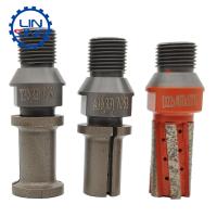 China D60mm Vacuum Brazed Diamond Finger Milling Beveling Tile Drilling Bits for Granite Milling Cutter for sale