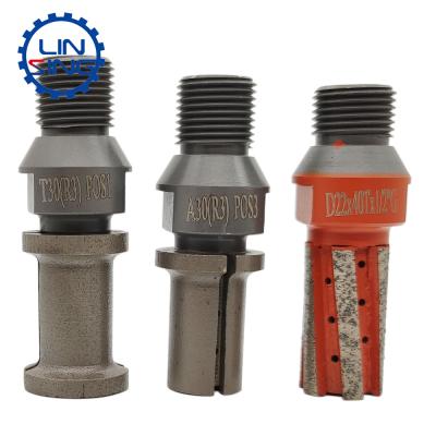 China D60mm Vacuum Brazed Diamond Finger Milling Beveling Tile Drilling Bits for Granite Milling Cutter for sale