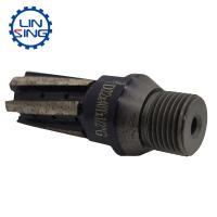 China D60mm Vacuum Brazed Diamond Finger Milling Beveling Tile Drilling Bits for Granite Milling Cutter for sale