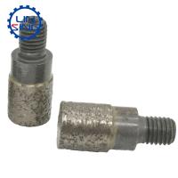 China D60mm Vacuum Brazed Diamond Finger Milling Beveling Tile Drilling Bits for Granite Milling Cutter for sale