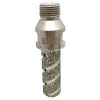 China Customized support OBM Diamond Finger Bit for CNC Milling Machine Long Service Life for sale