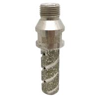China Effortless Porcelain Tile Drilling with Metal and Diamond Electroplated Finger Bit for sale
