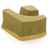 China 18.000kg Package Gross Weight Diamond Fickert Frankfurt Magnesite Grinding Block for sale