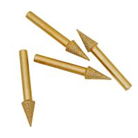 China Customized OBM Support Vacuum Brazed Engraving Bits for Metal Stone Edge Fine Grinding for sale