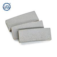 China Linsing Sandstone Stone Cutting Tools Segment Tips Cutter Blade Segment 40*5*15mm for sale