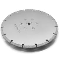 China Long Lifespan Electroplated Diamond Cutting Discs For Granite Ceramic Silver Advantage for sale