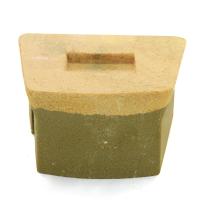 China 18.000kg Package Gross Weight Diamond Frankfurt Magnesite Block for Marble Polishing for sale