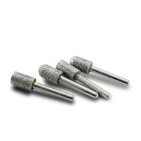 China Vaccum Brazed Technology Diamond Relief Stone Engraving Bit for Stone CNC Tool for sale