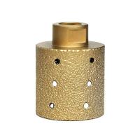 China CNC Sink Machine Marble Sinking Wheel Vacuum Brazed Diamond Finger Bit Drilling Tool for sale