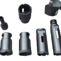 China CNC Sink Machine Marble Sinking Wheel Vacuum Brazed Diamond Finger Bit Drilling Tool for sale