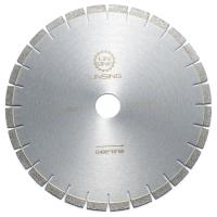 China 350mm Laser Welding Diamond Saw Blade for Marble Ceramic Ti-Coated Edge Height 0.315in for sale