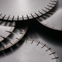 China 350mm Laser Welding Diamond Saw Blade for Marble Ceramic Ti-Coated Edge Height 0.315in for sale
