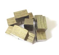 China Diamond Saw Blade Disc Cutter Tip for Basalt Granite Sandstone Segment 24*6.6/7.4*15mm for sale