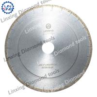 China Diamond Powder Alloy Steel Travertine Cutting Diamond Blade with 0.472in Edge Height for sale