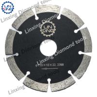 China Diamond Powder Alloy Steel Travertine Cutting Diamond Blade with 0.472in Edge Height for sale