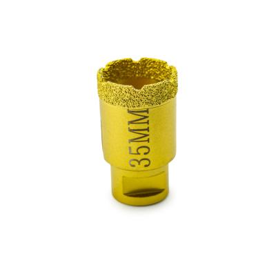 China Vacuum Brazed Diamond Core Drill Bit for Hard Stone Tile Marble Granite Dry or Wet for sale