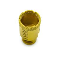 China Vacuum Brazed Diamond Core Drill Bit for Hard Stone Tile Marble Granite Dry or Wet for sale