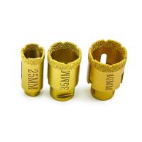 China Vacuum Brazed Type Diamond Drilling Tools in Different Sizes and Connection Types for sale