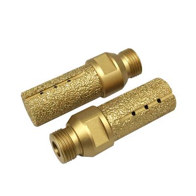 China 4 Types Diamond Tools Vacuum Brazed Finger Bits for Porcelain Tile Hole Drilling for sale