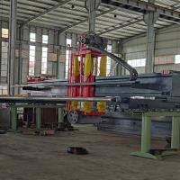 China Linsing Four Post Guide Multi Blade Bridge Saw Machine For Granite Block Cutting for sale