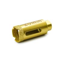 China OBM Support Linsing Diamond Vacuum Brazed Dry Drilling Core Bits for Granite Concrete for sale