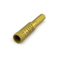 China OBM Support Linsing Diamond Vacuum Brazed Dry Drilling Core Bits for Granite Concrete for sale