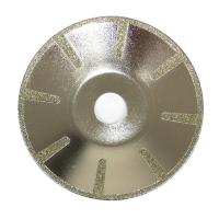 China 9 inch Metal Cutting Discs Electroplated Diamond Saw Blade for Cutting Stainless Steel for sale