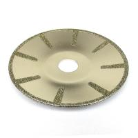 China 9 inch Metal Cutting Discs Electroplated Diamond Saw Blade for Cutting Stainless Steel for sale