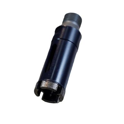 China 30mm Diameter Marble Stone Diamond Drilling Tool with 100mm Length Segmented Drill Bit for sale