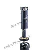 China 30mm Diameter Marble Stone Diamond Drilling Tool with 100mm Length Segmented Drill Bit for sale