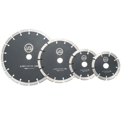 China ALLOY STEEL Blade Material 230mm High Frequency Welded Diamond Cutting Disc for Concrete for sale