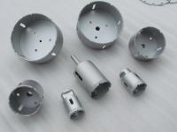China 6mm Vacuum Brazed Diamond Finger Bits for Marble Drilling Feed Rate 24-48