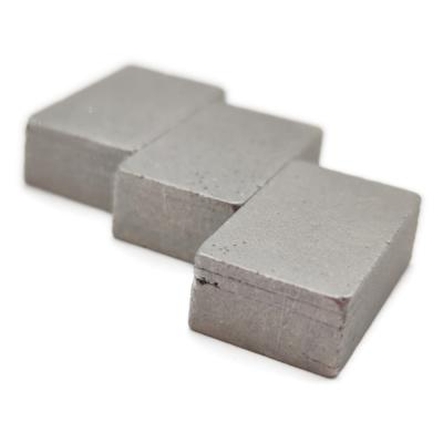 China 24*8.5*15mm Diamond Saw Blade Tips for Andesite Cutting TUV Certified and Flat Shape for sale
