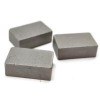 China 24*8.5*15mm Diamond Saw Blade Tips for Andesite Cutting TUV Certified and Flat Shape for sale