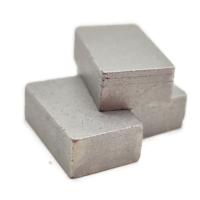 China 24*8.5*15mm Diamond Saw Blade Tips for Andesite Cutting TUV Certified and Flat Shape for sale