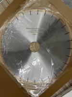 China 0.014in Blade Thickness Silver Brazed 400MM Diamond Horizontal Saw Blade for Marble for sale
