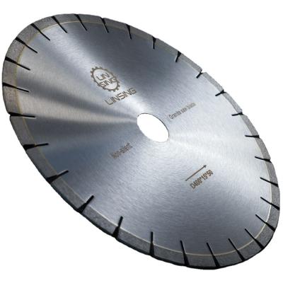 China 18in Sintered Brazed Diamond Saw Blade for Marble Cutting 400mm Diamond Cutting Disc for sale