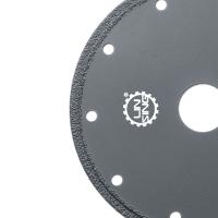 China 105-230mm Diameter Vacuum Brazed Diamond Saw Blade with 0.025in Blade Thickness for sale