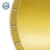 China 140 Teeths 20/22.23/25.4mm Born mm Metal Cutting Disc Vacuum Brazed Diamond Saw Blade for sale
