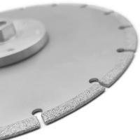 China 140 Teeths 20/22.23/25.4mm Born mm Metal Cutting Disc Vacuum Brazed Diamond Saw Blade for sale