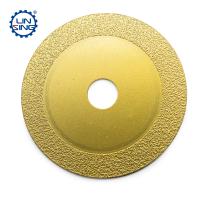China 140 Teeths 20/22.23/25.4mm Born mm Metal Cutting Disc Vacuum Brazed Diamond Saw Blade for sale
