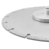 China 140 Teeths 20/22.23/25.4mm Born mm Metal Cutting Disc Vacuum Brazed Diamond Saw Blade for sale