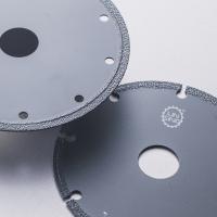 China 1.8mm Steel Core Thickness Vacuum Brazed Diamond Cutting Disc for Metal Stone Aluminum for sale