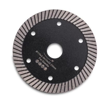 China 105 mm-230 mm Turbo Diamond Cutting Disc for Cutting Granite Marble Ceramic for sale