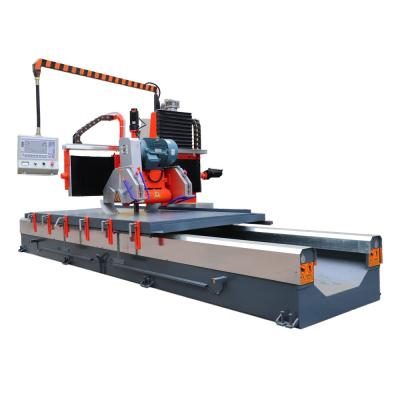 China Red Marble Granite Linear Baluster Railing Skirting Cutting CNC Stone Profiling Machinery for sale