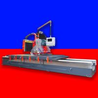 China Red Marble Granite Linear Baluster Railing Skirting Cutting CNC Stone Profiling Machinery for sale
