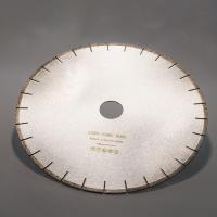 China 300-450mm Porcelain U-slot Saw Blade Diamond Cutting Disc for Accurate Stone Cutting for sale